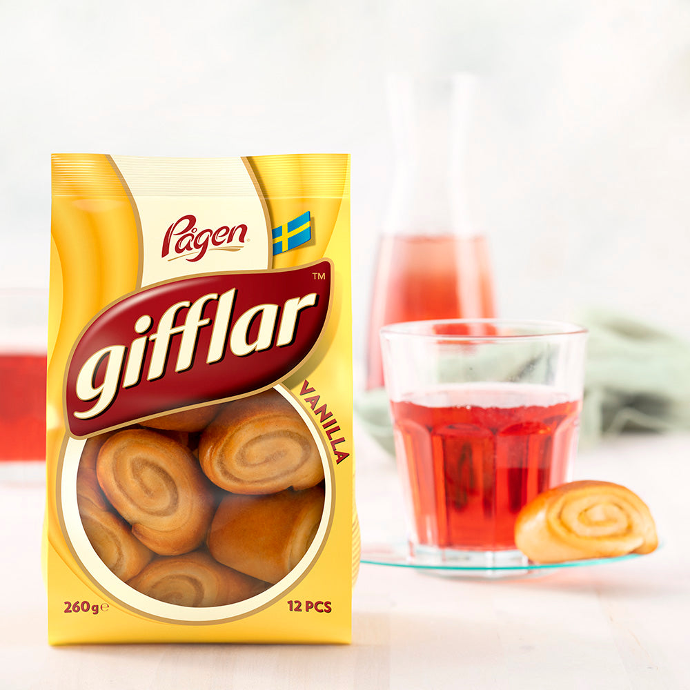 5 x GIFFLAR Vanille (5 Packungen à 260g) – Pågen Deutschland